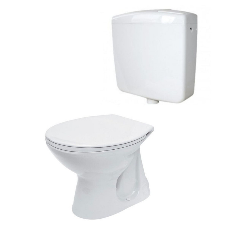SET WC šolja + daska i vodokotlić Zorex | Gama Shop